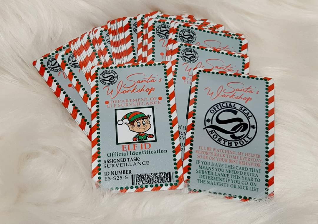 Male Elf ID card | Baker's Landing