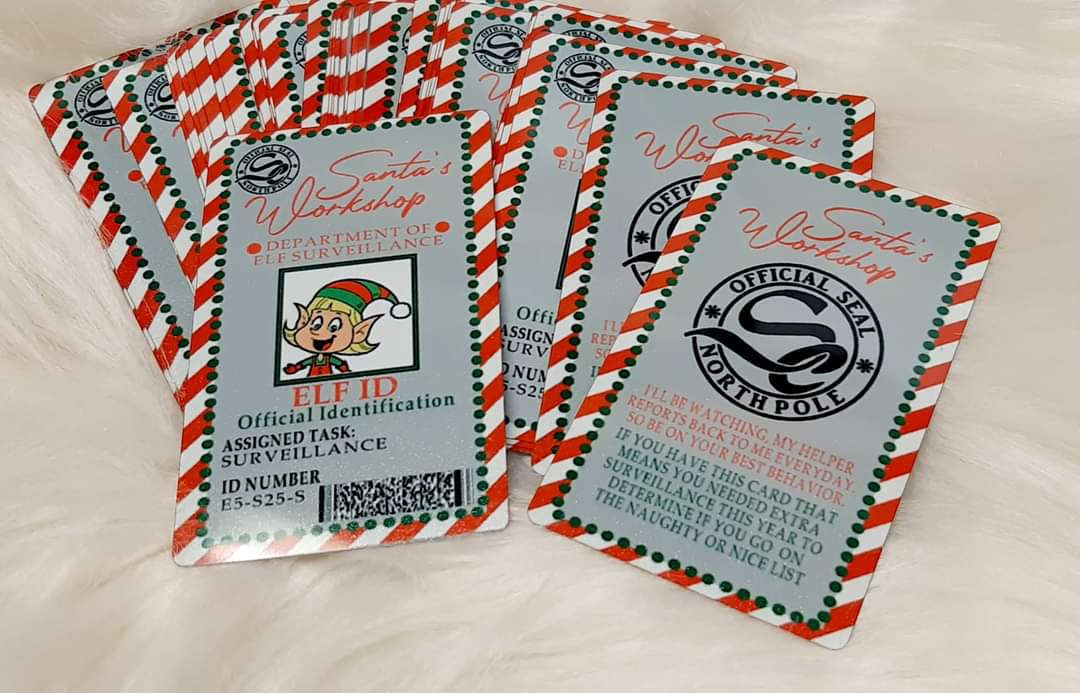 Female Elf ID card | Baker's Landing