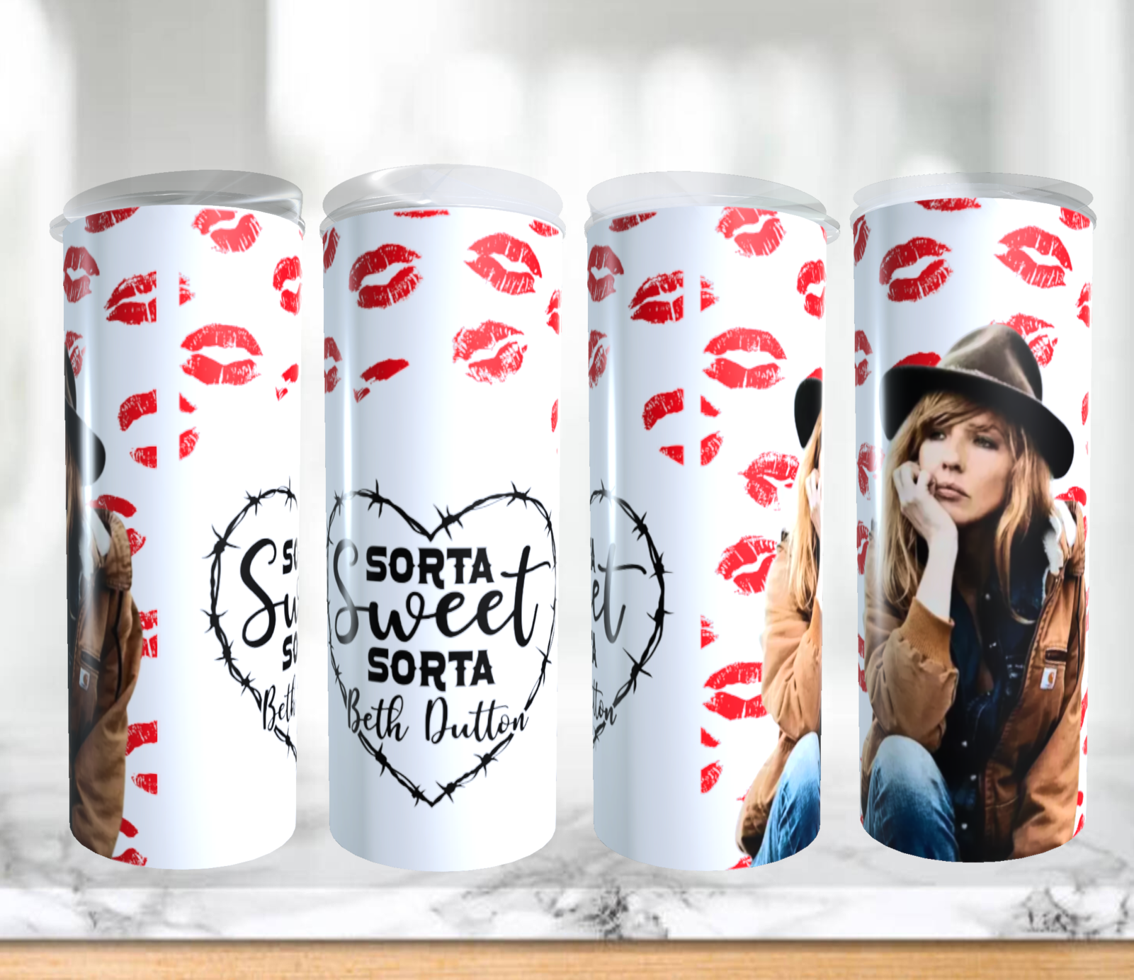 SORTA SWEET SORTA BETH DUTTON Tumbler& Mockup - digital PNG format ...